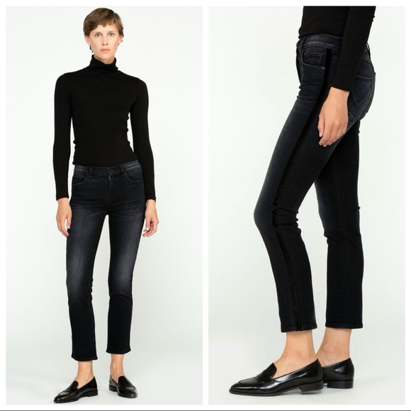 Hudson Jeans | Jeans | New Hudson Nico Straight Crop Black Jeans | Poshmark